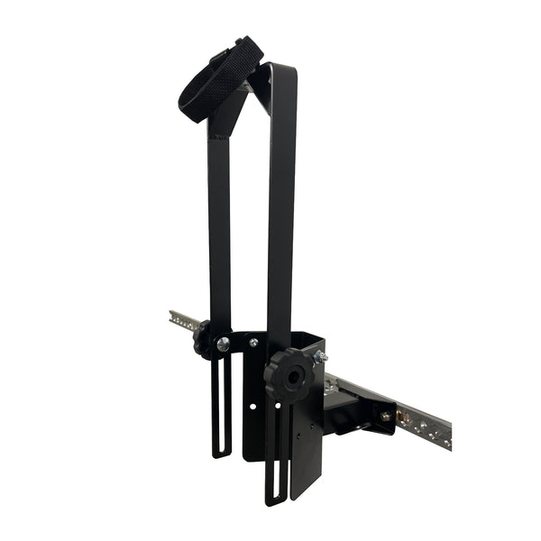 90 Degree Clamping L-Track Wheel Chock for Bicycles / Dirt Bikes - Pro ...