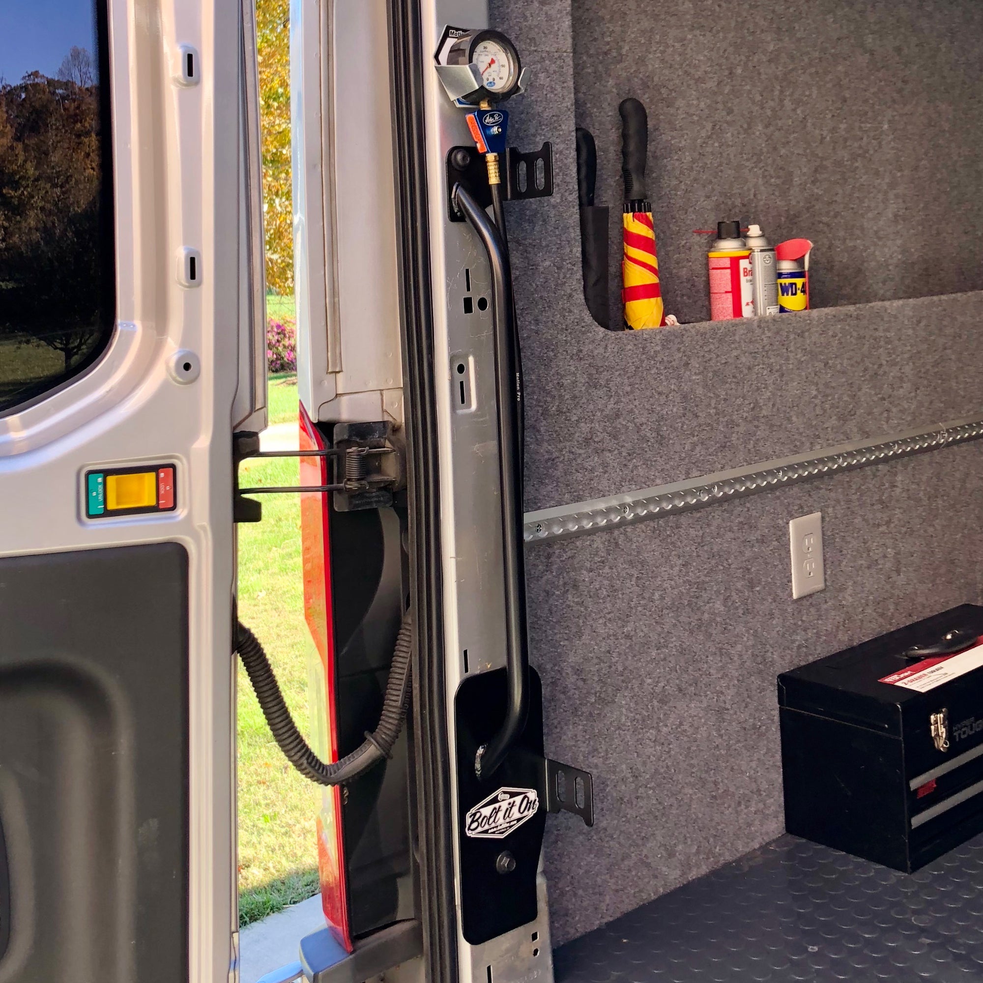 Two Ford Transit Van Grab Handles - Bolt It On