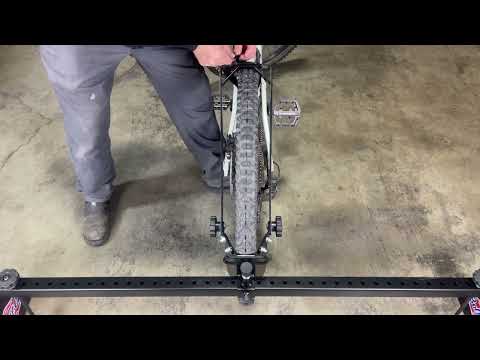 Extended Bicycle / Dirt Bike Pro Wheel Chock - Bolt It On